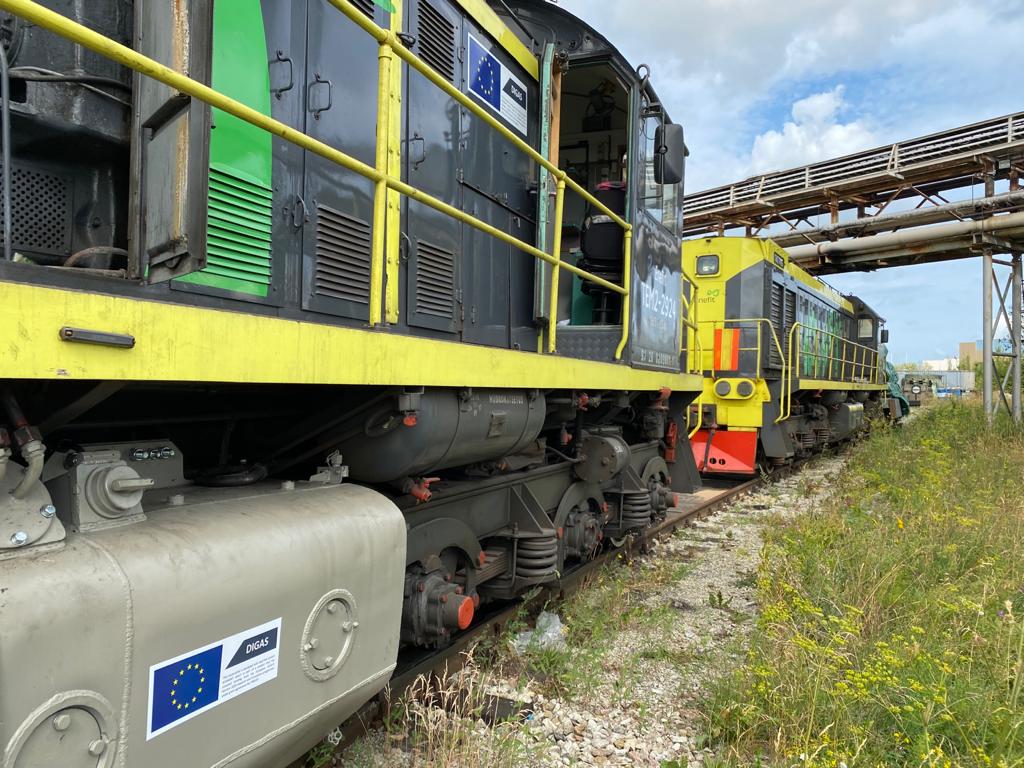 The second dual-fuel shunter locomotive in the Baltics